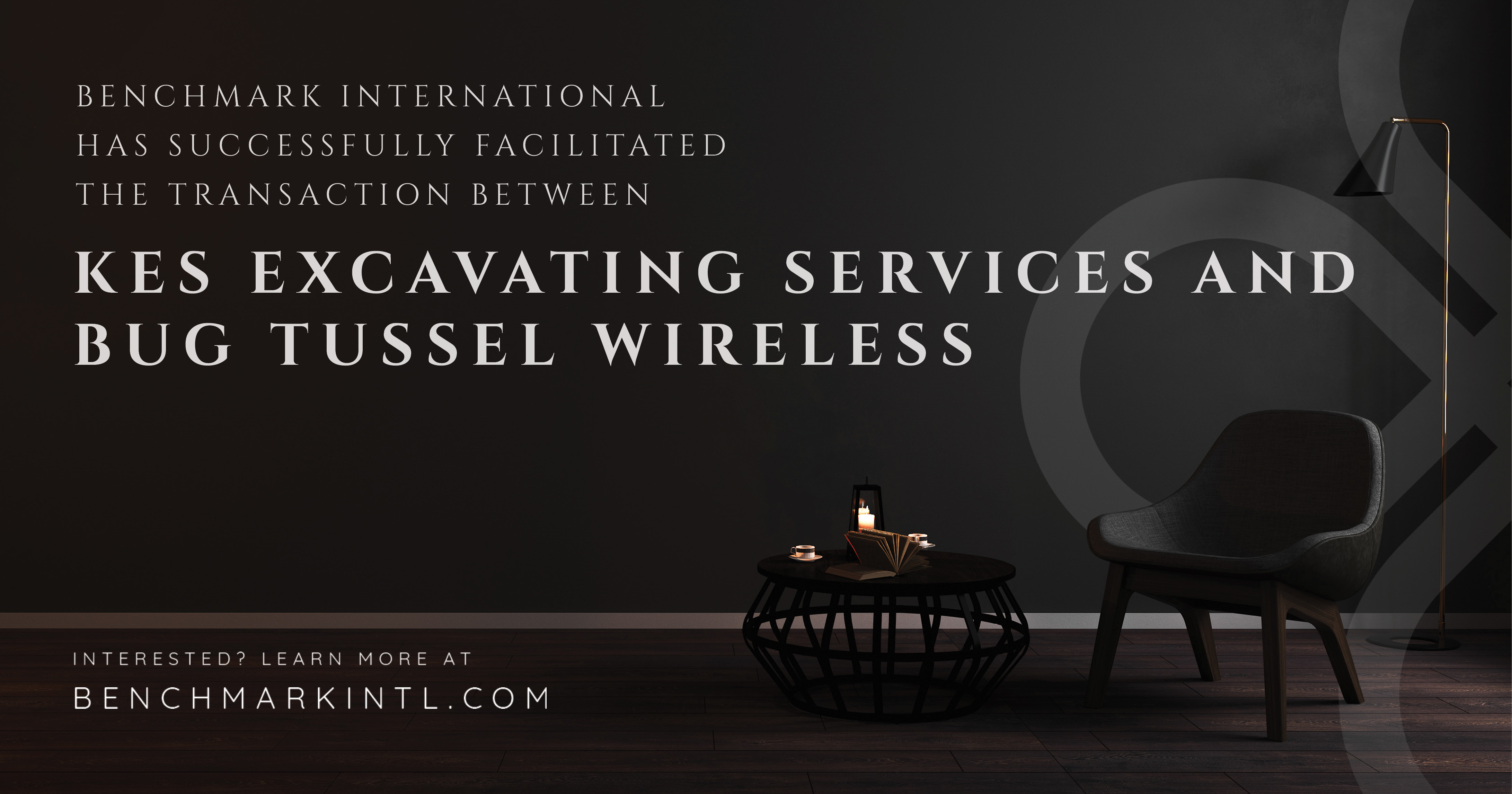 基准国际成功促成了由Bug Tussel无线公司收购KES挖掘服务。